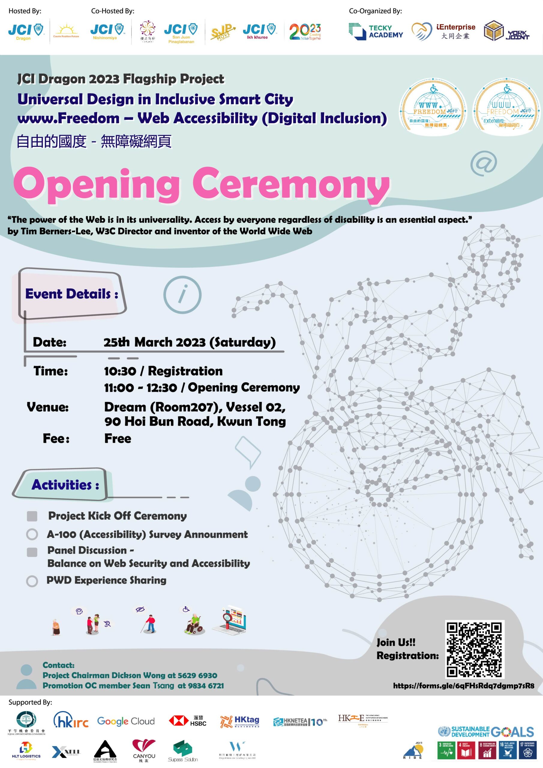 iEnterprise as the Co-organizer of JCI Dragon’s Flagship Project ...